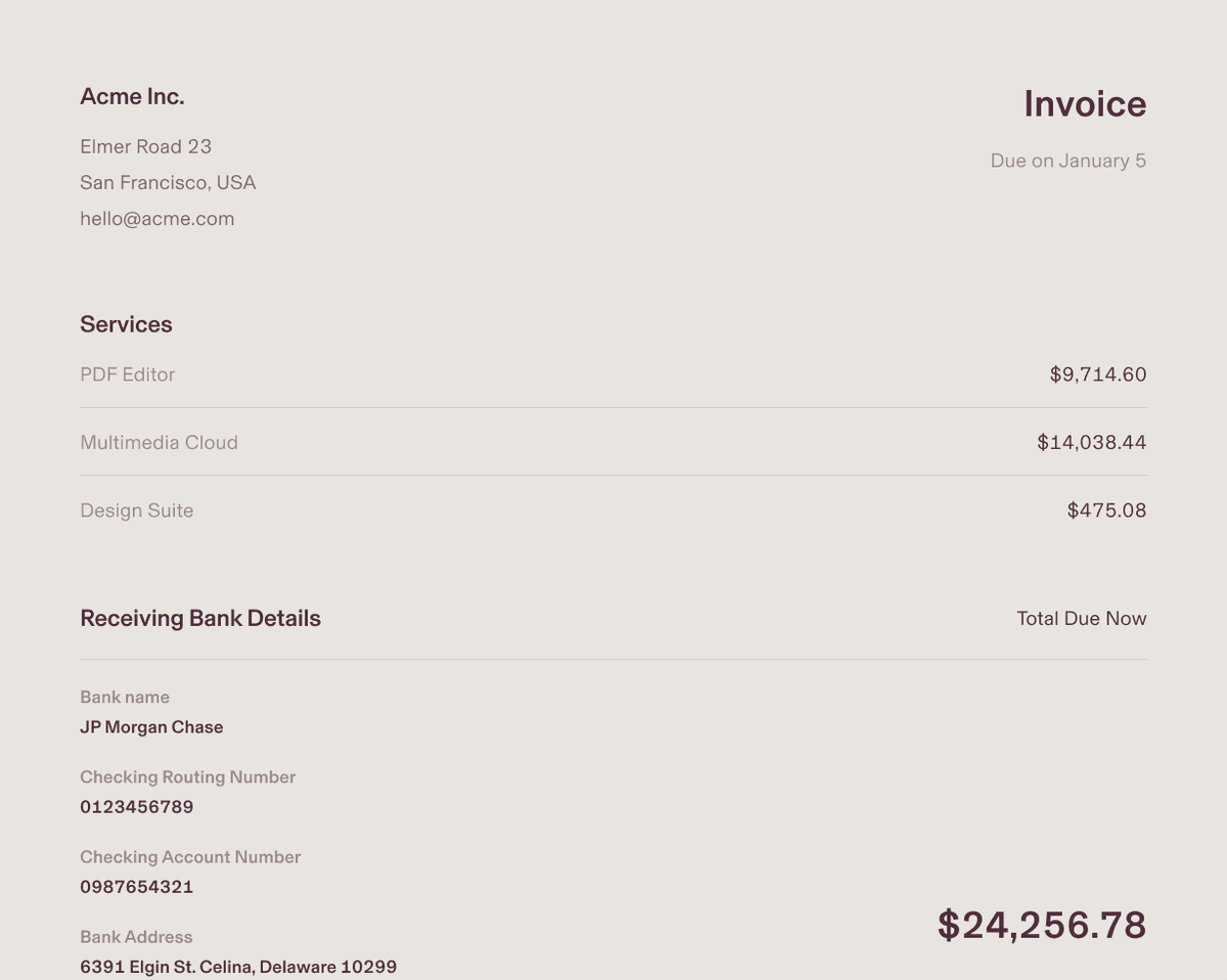 Online Business Bill Payment Software | Rippling